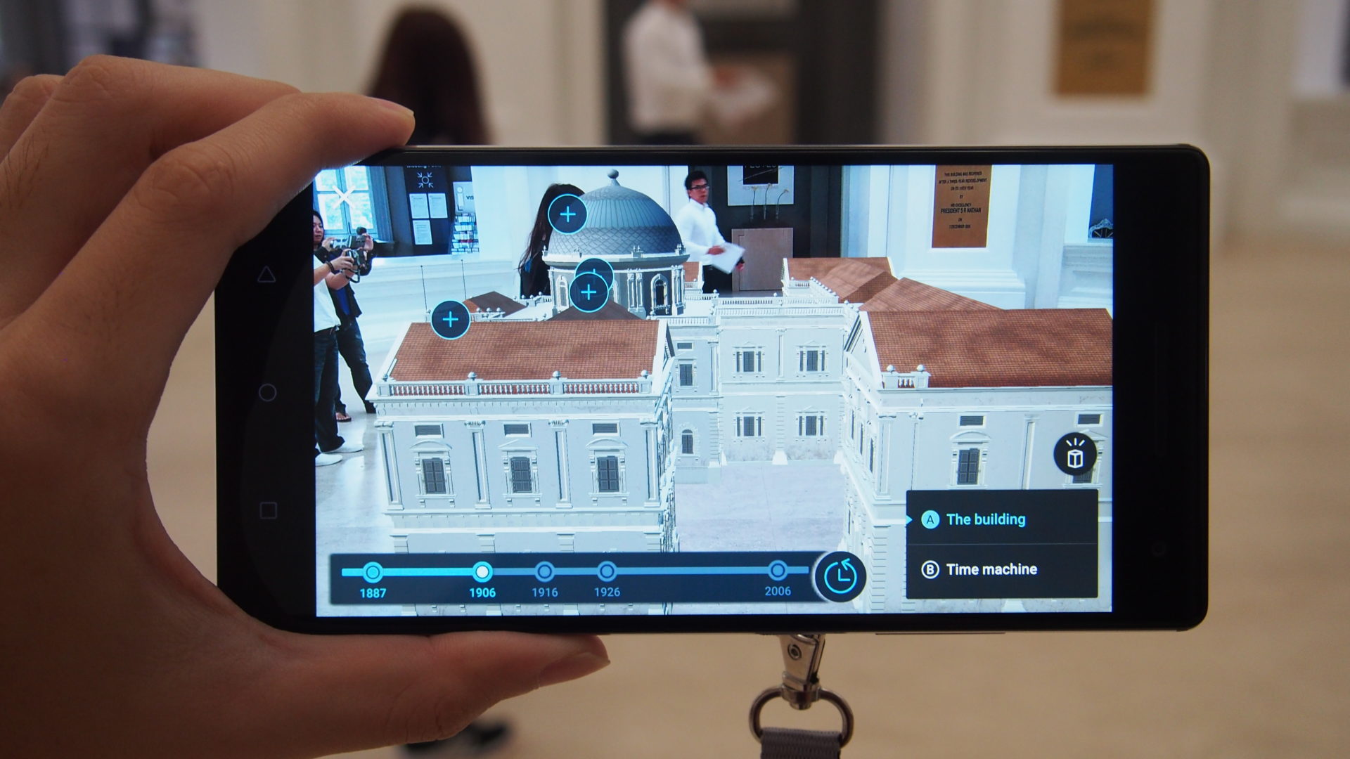 Take a tour of the National Museum, past and present, with augmented ...