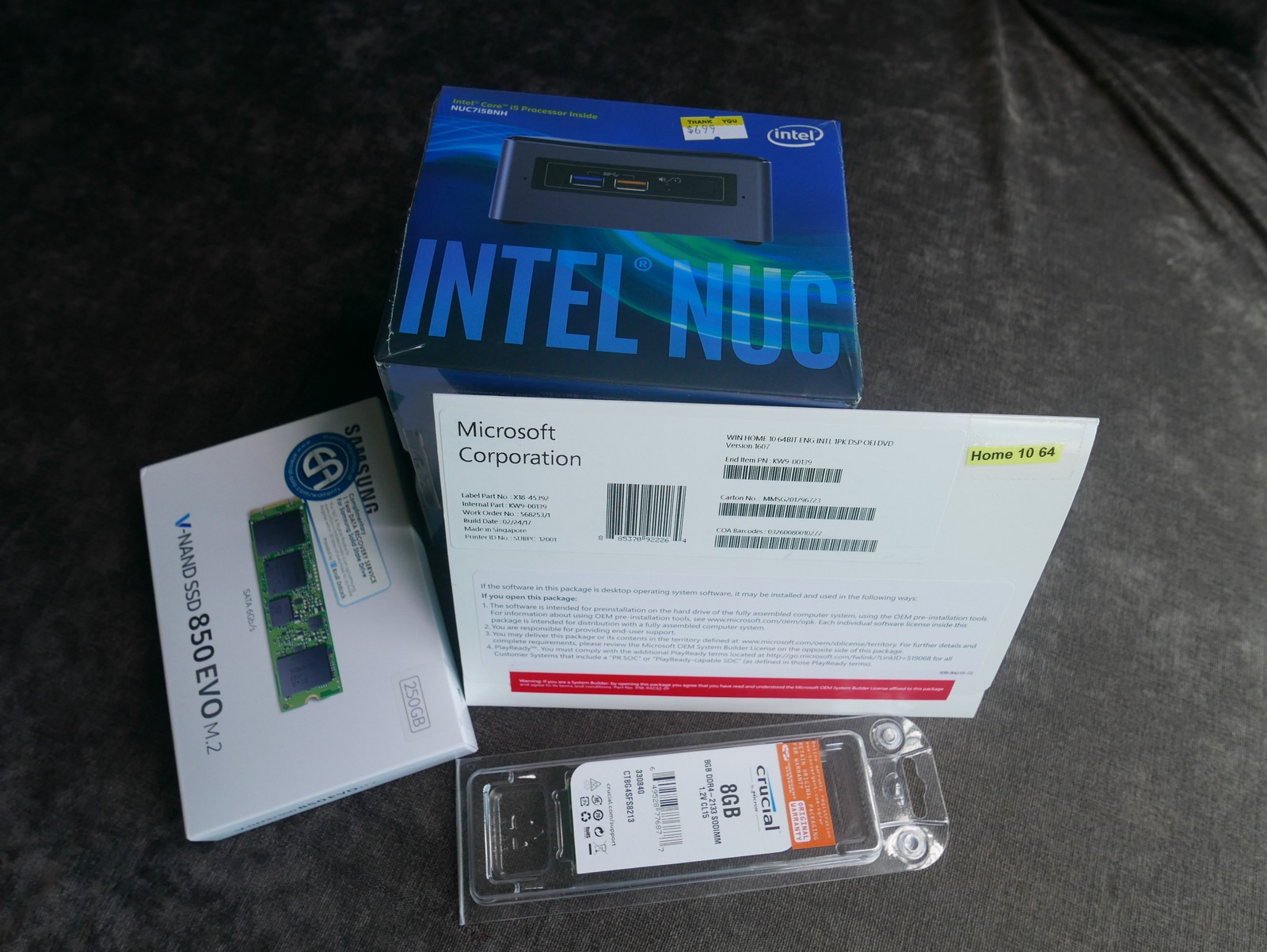 Goondu DIY: Building a small desktop PC with Intel NUC - Techgoondu ...