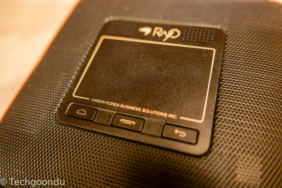 Goondu review: Canon Rayo S1 portable projector - Techgoondu