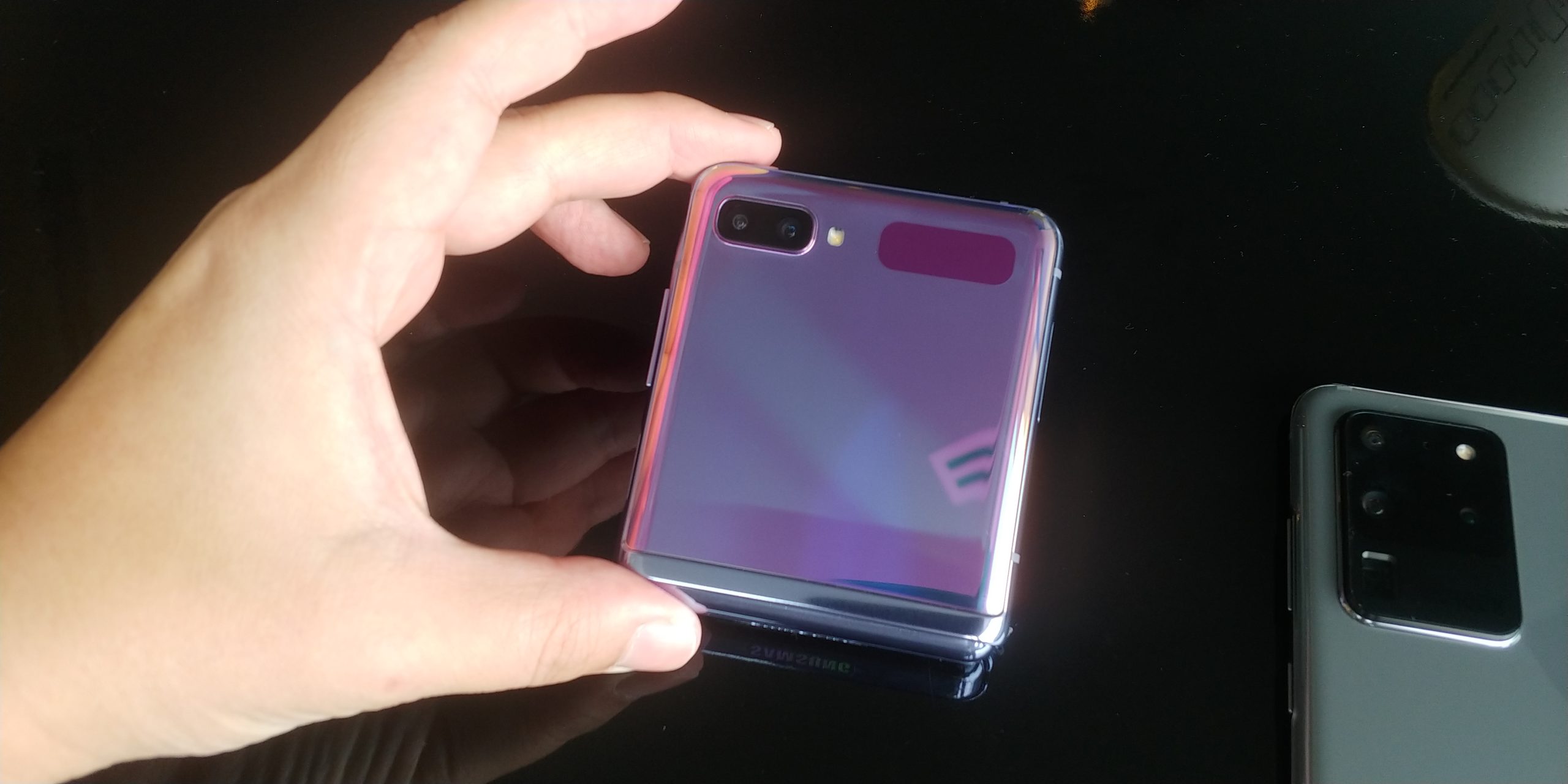 Hands on: Samsung Galaxy Z Flip brings retro style with first foldable ...