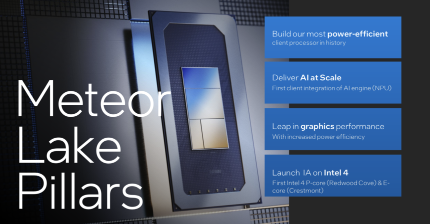 Intel unveils redesigned Core Ultra CPUs, first chip built on new Intel ...