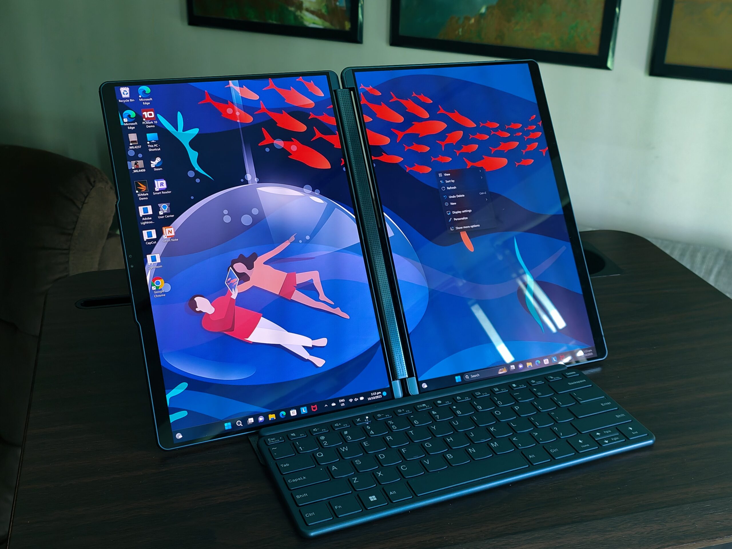Lenovo Yoga Book 9i review: Two screens are better than one but heavier ...