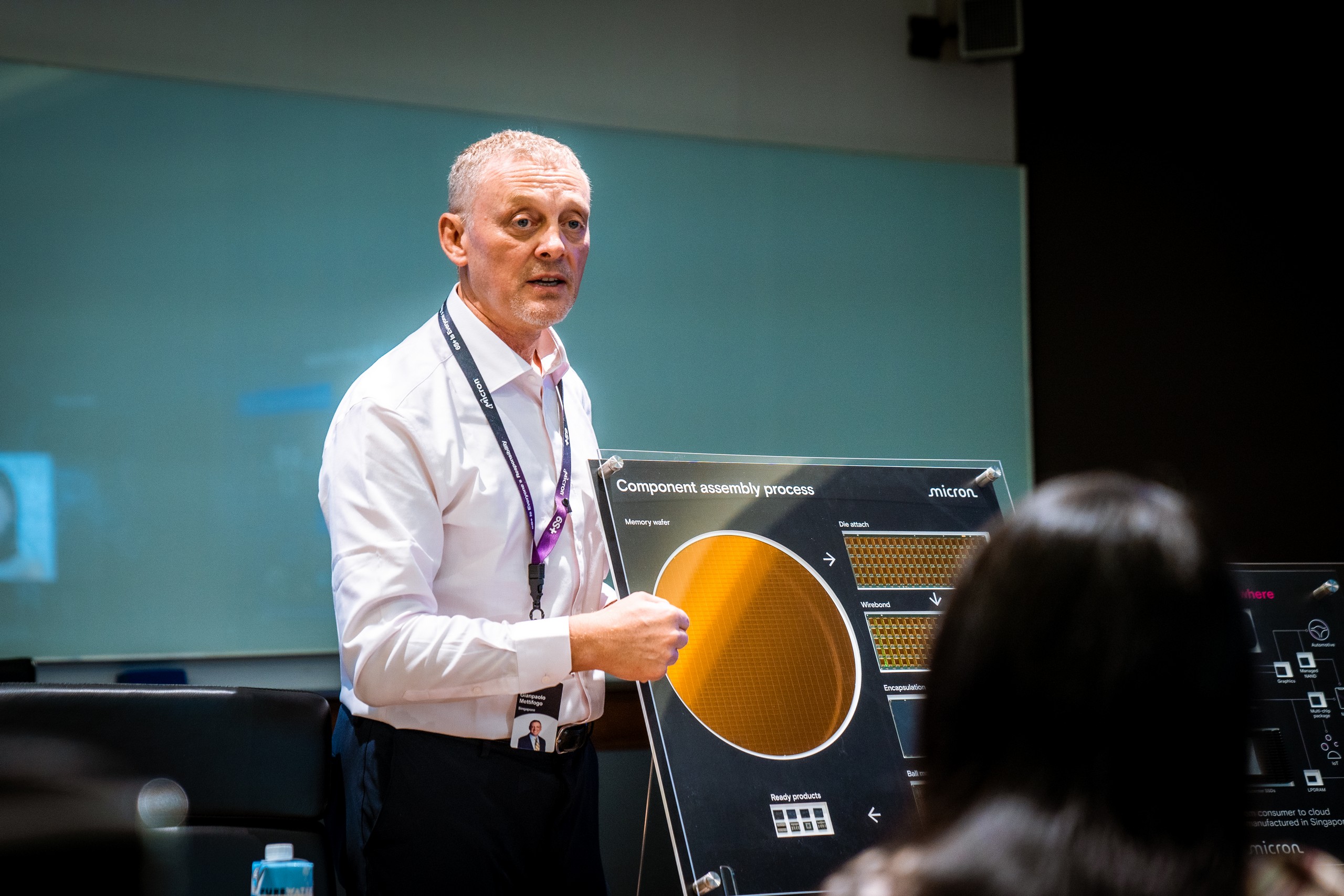 At decades-old Singapore facility, Micron continues to assemble flash ...